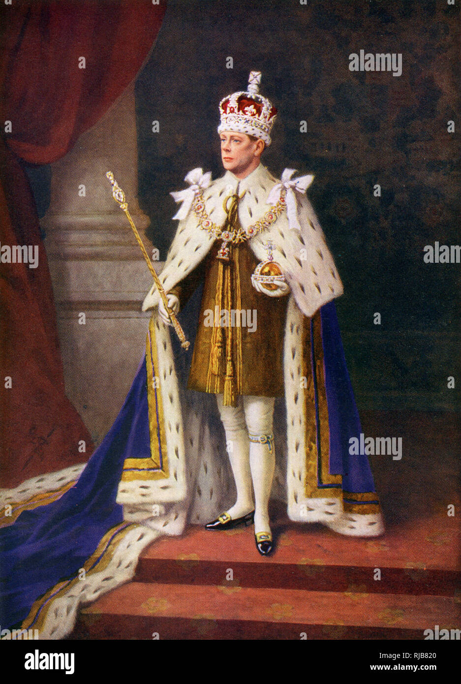 King edward viii crown hi-res stock photography and images - Alamy