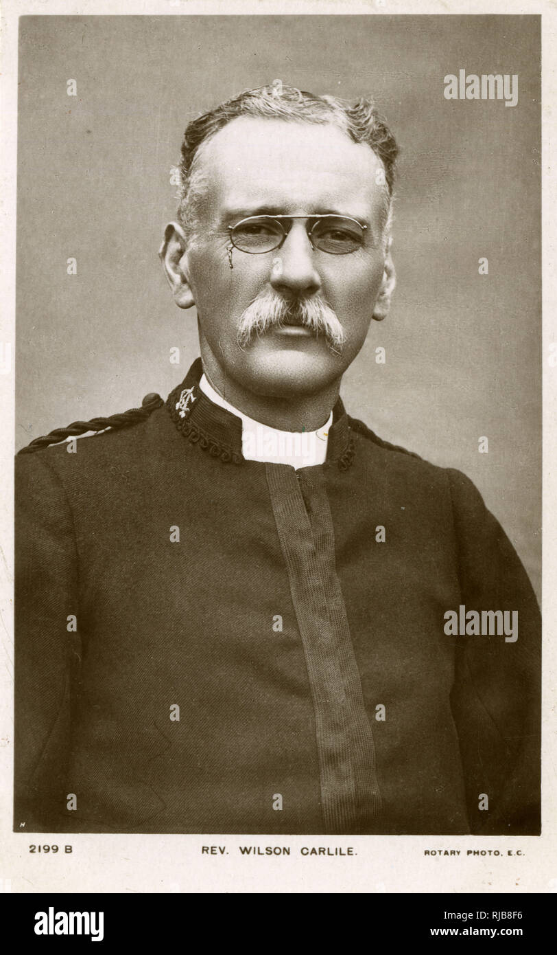 Rev Wilson Carlile, founder of the Church Army Stock Photo - Alamy