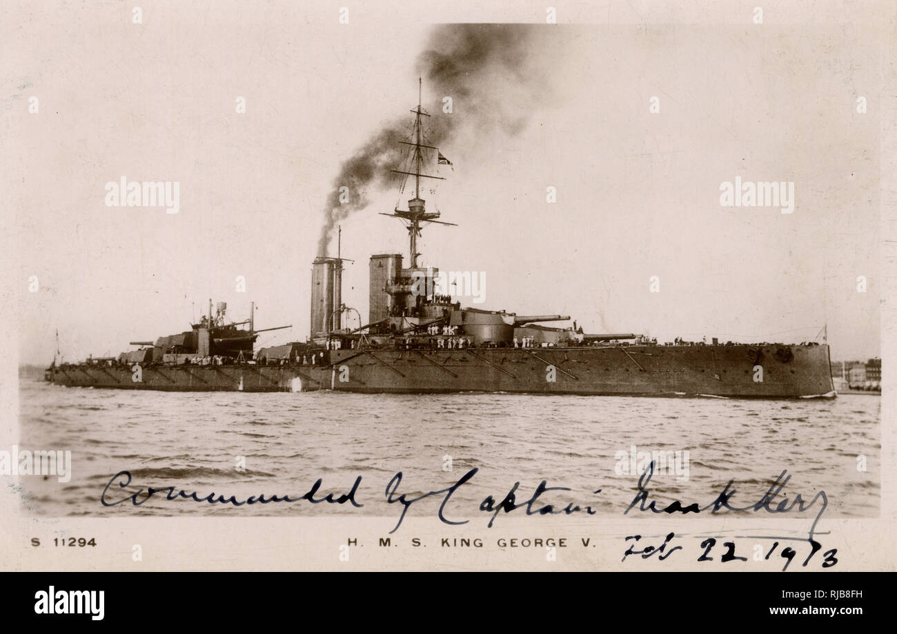 Hms king george v hi-res stock photography and images - Alamy