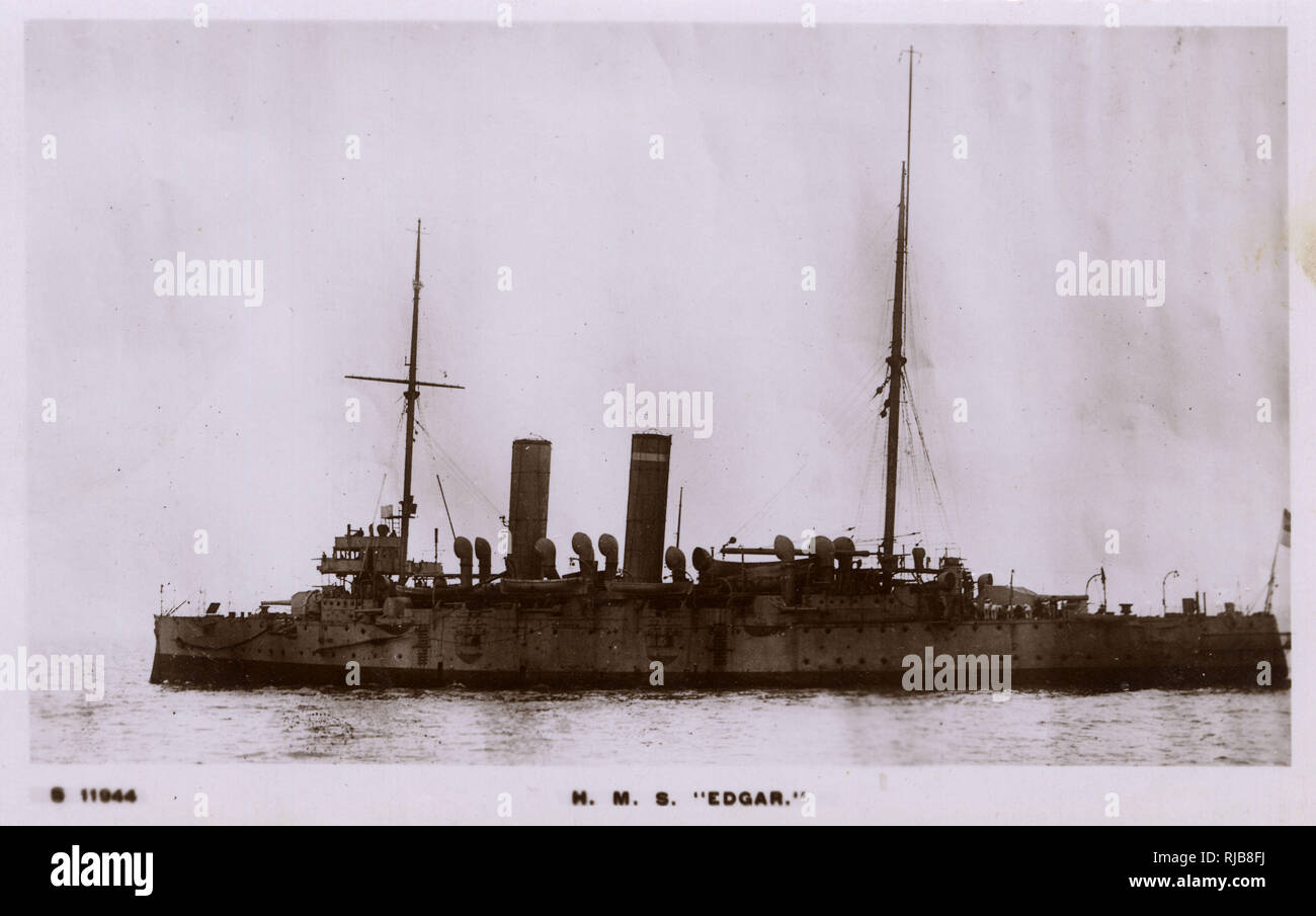 Hms edgar hi-res stock photography and images - Alamy