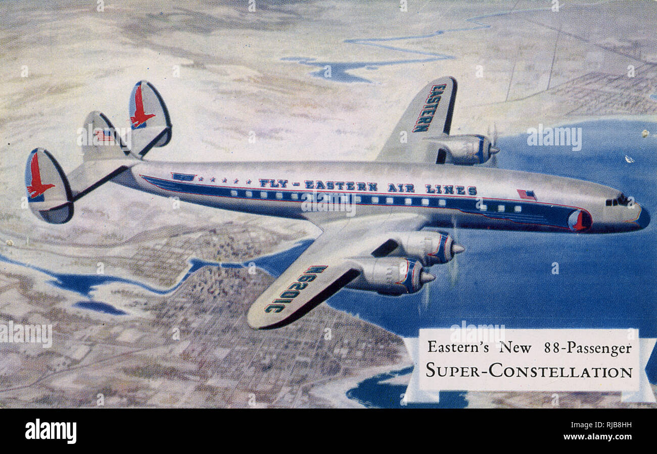 Lockheed constellation plane hi-res stock photography and images - Alamy