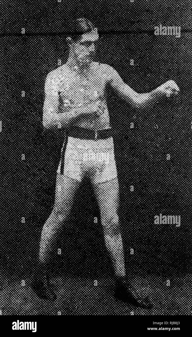 Leon Poutet, French boxer Stock Photo - Alamy