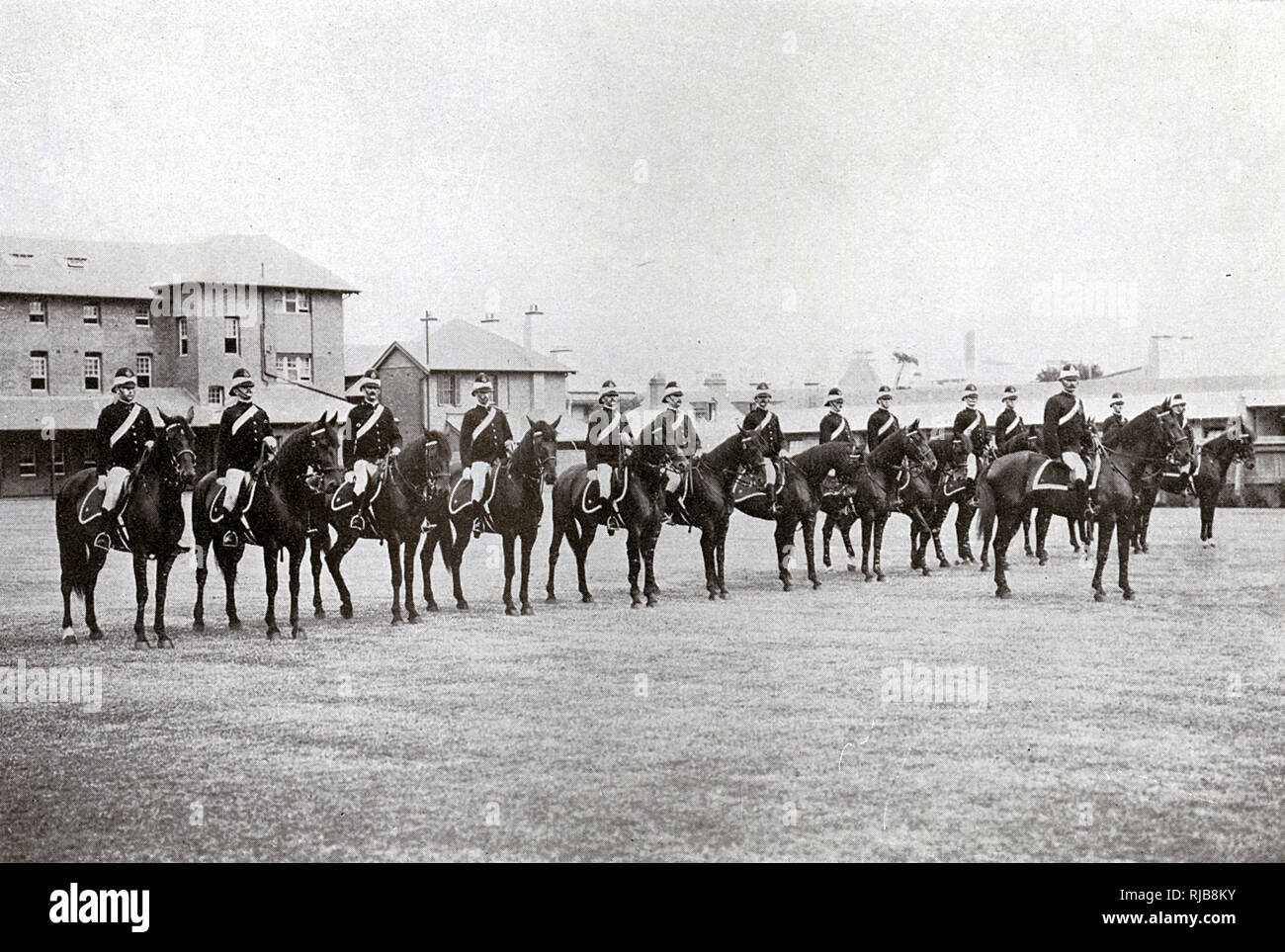Mounted police, New South Wales, Sydney HQ, Australia Stock Photo - Alamy