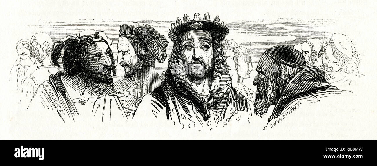 Illustration, The Tempest, by William Shakespeare Stock Photo - Alamy