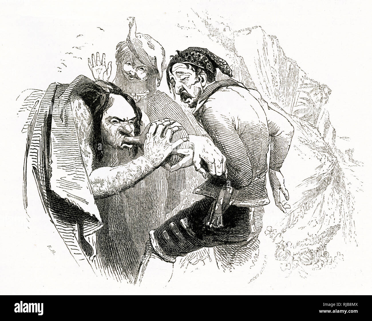 Illustration, The Tempest, by William Shakespeare Stock Photo - Alamy