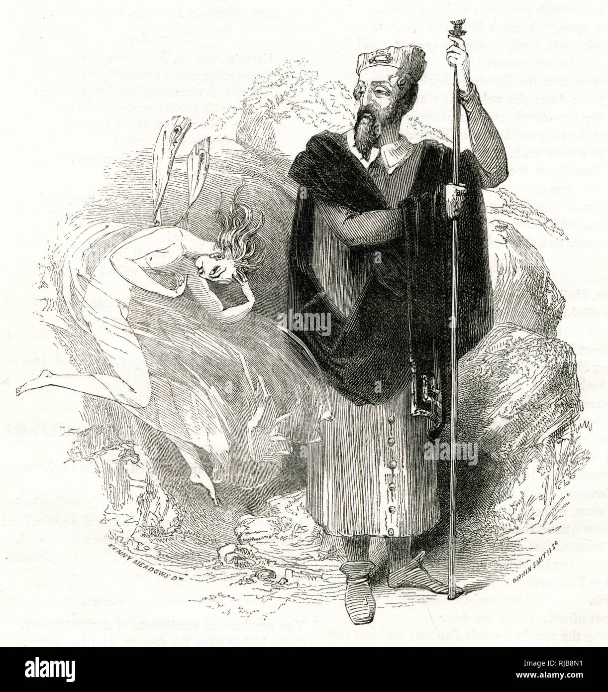 Illustration, The Tempest, by William Shakespeare Stock Photo - Alamy