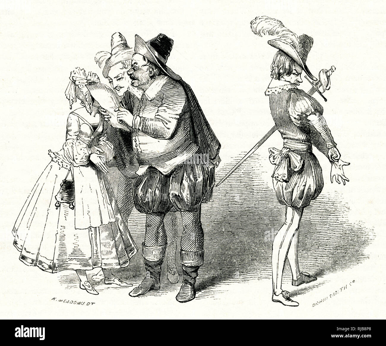 Illustration, Twelfth Night, by William Shakespeare Stock Photo - Alamy