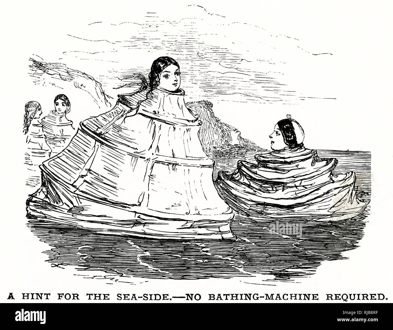 Victorian bathing machine hi-res stock photography and images - Alamy