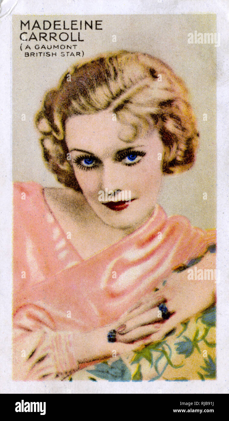 Madeleine carroll hi-res stock photography and images - Alamy