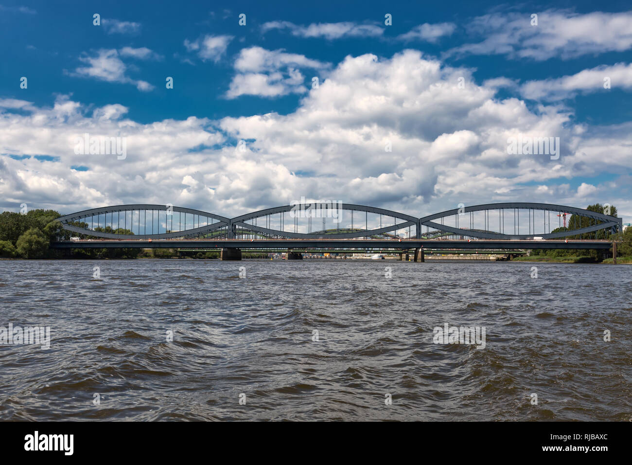 Old elb bridge hi-res stock photography and images - Alamy