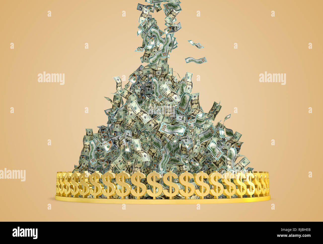 Raining cash hi-res stock photography and images - Alamy