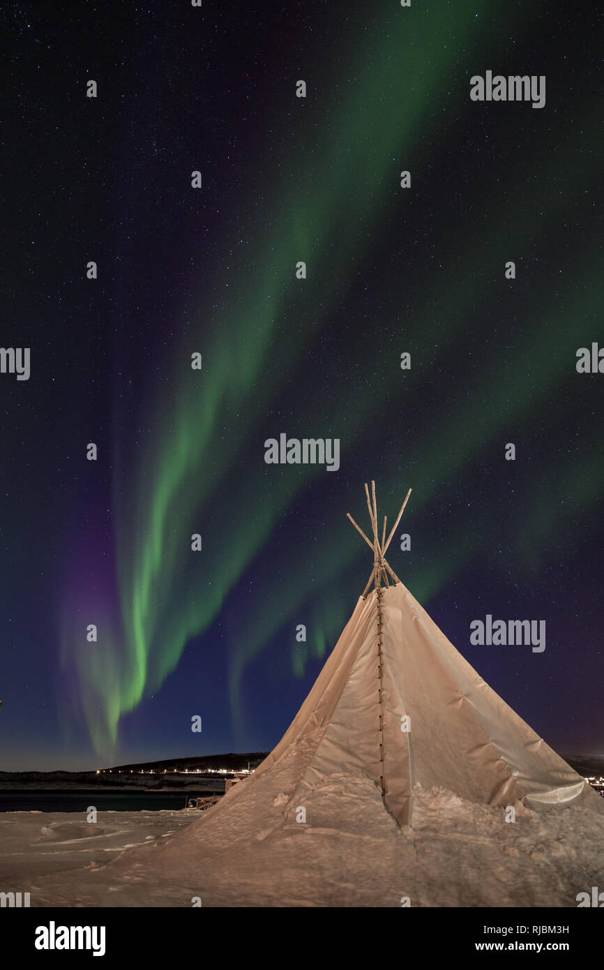 Tent of sami people hi-res stock photography and images - Alamy