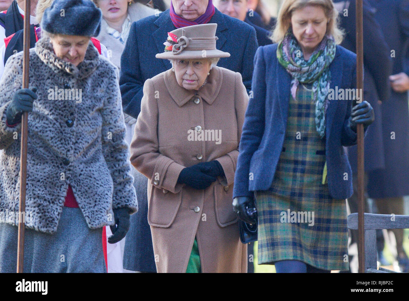 Queen elizabeth and prince andrew hi-res stock photography and images ...