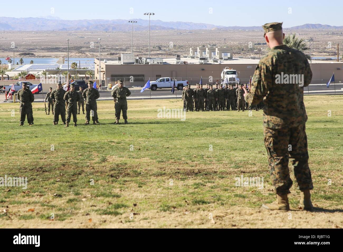 Sgt. Maj. Brian E. Anderson, incoming sergeant major, 1st Battalion ...