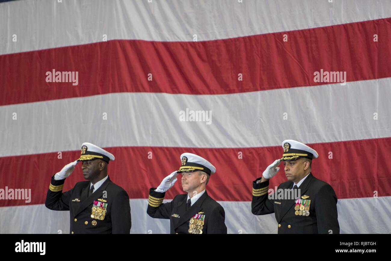 NORFOLK, Va (Jan. 12, 2018) Capt. Sean Bailey relieves Capt. Will ...