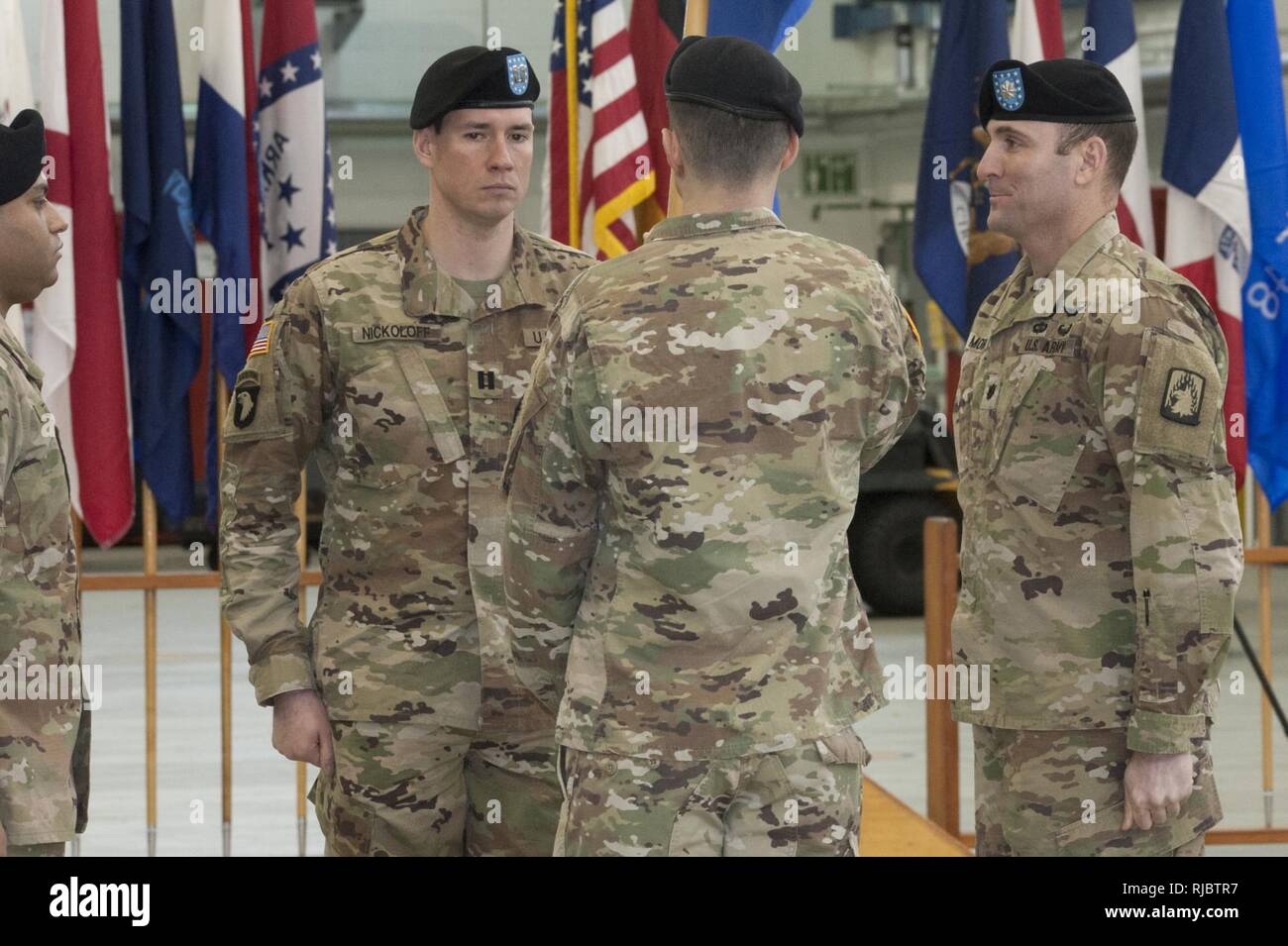 Capt. Peter E. Nickoloff, relinquished command to Capt. Joshua R ...