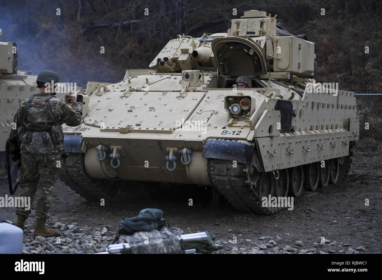 Soldiers from the West Virginia National Guard’s Alpha and Bravo Troop ...