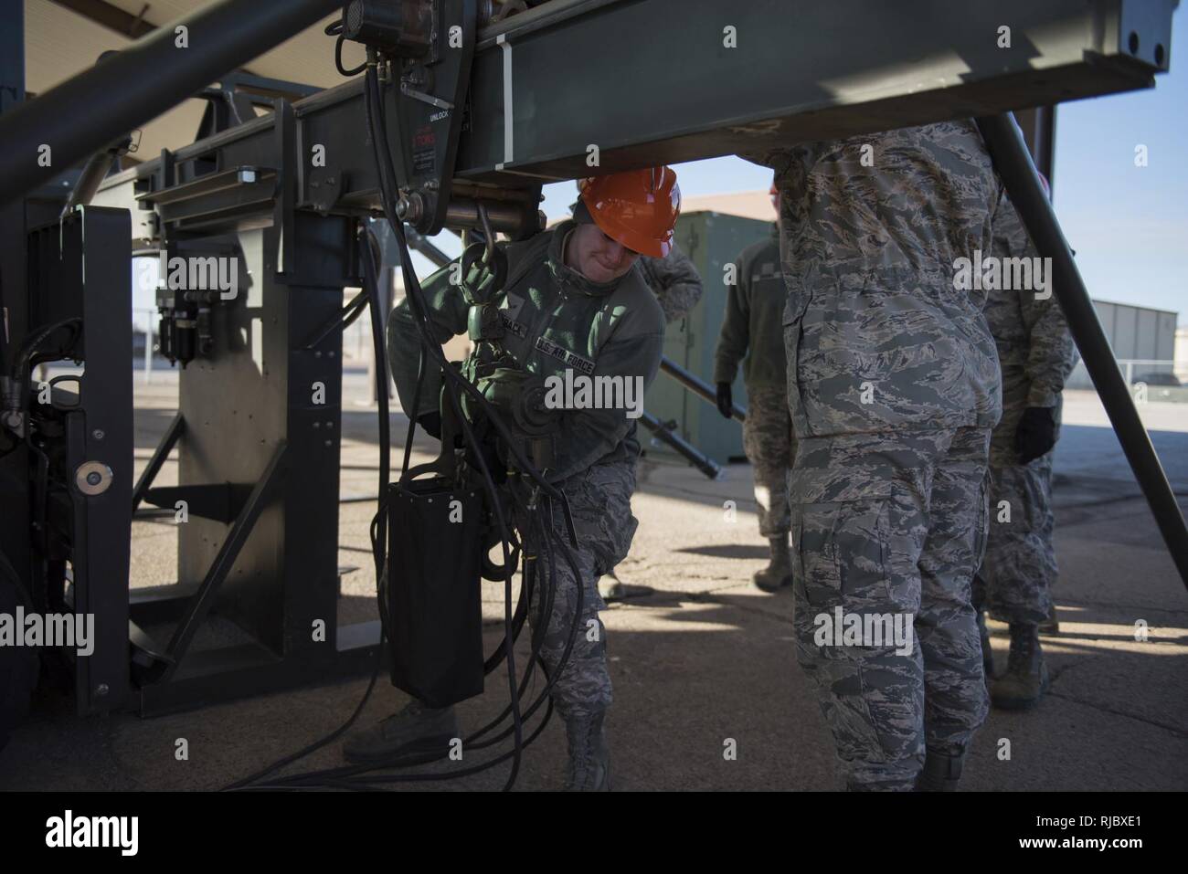 Munitions hoist hi-res stock photography and images - Alamy