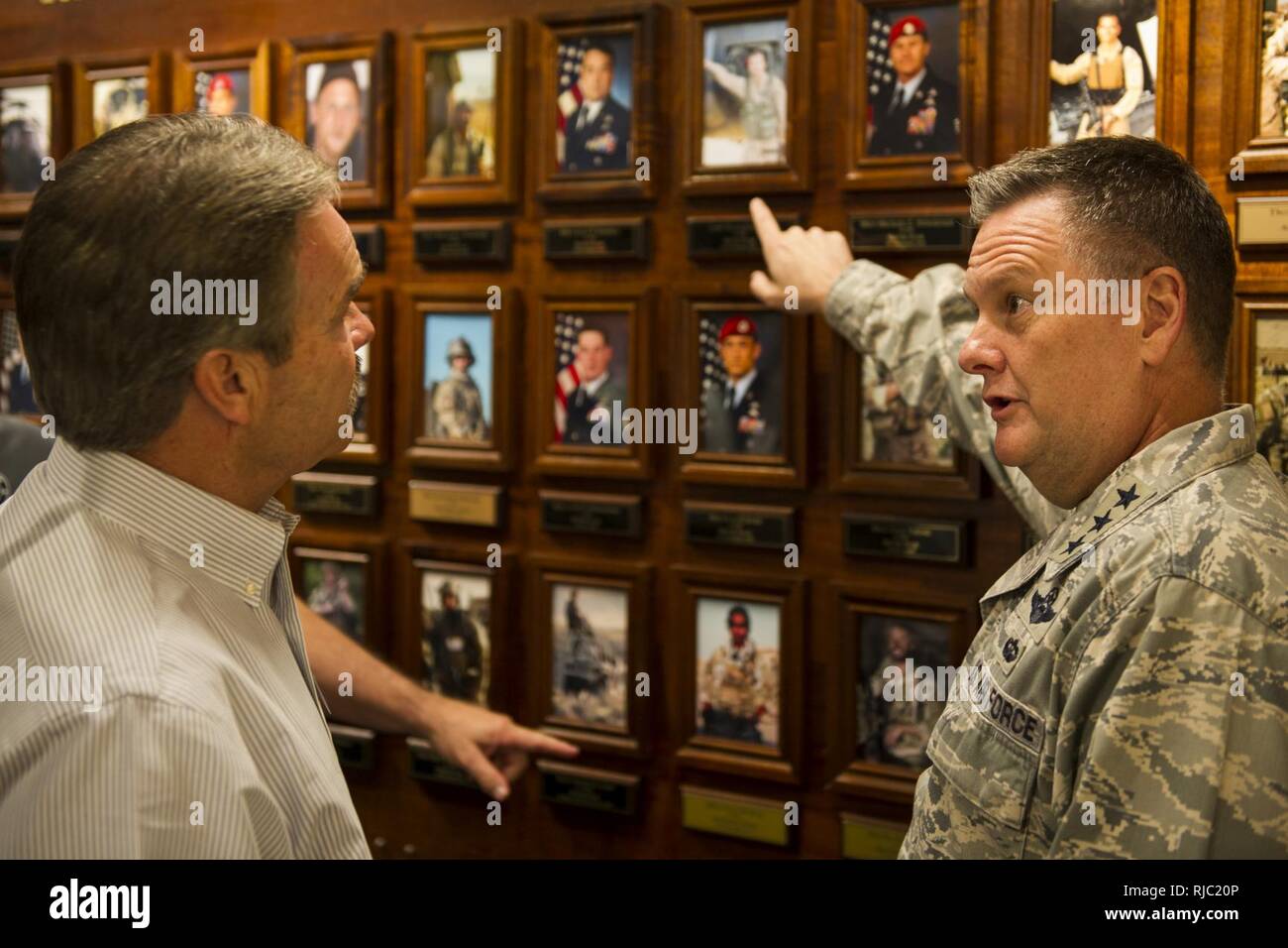 Lt. Gen. Brad Webb, commander of Air Force Special Operations Command ...