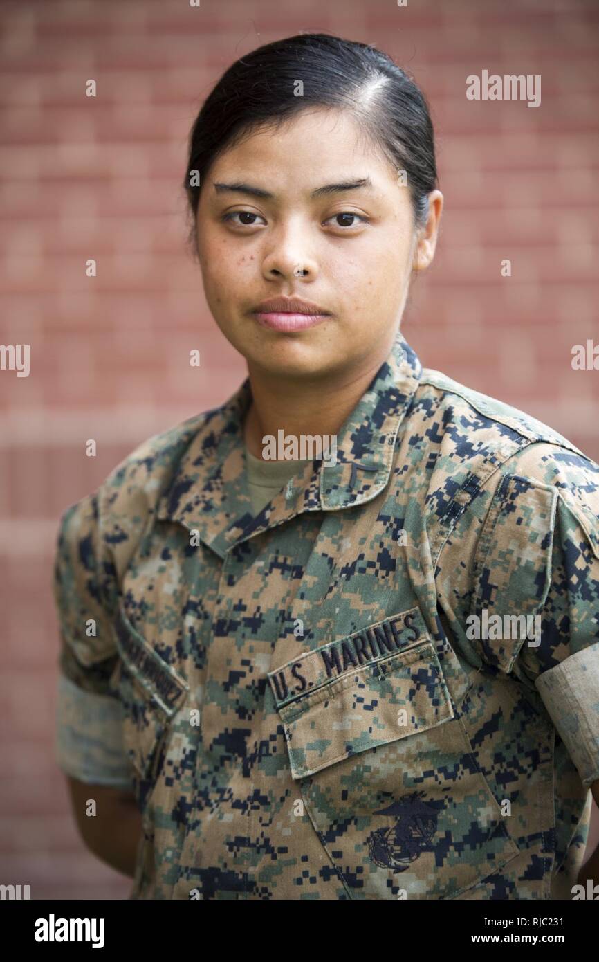 Pfc. Dina E. Miranda Henriquez, Platoon 4038, November Company, 4th ...