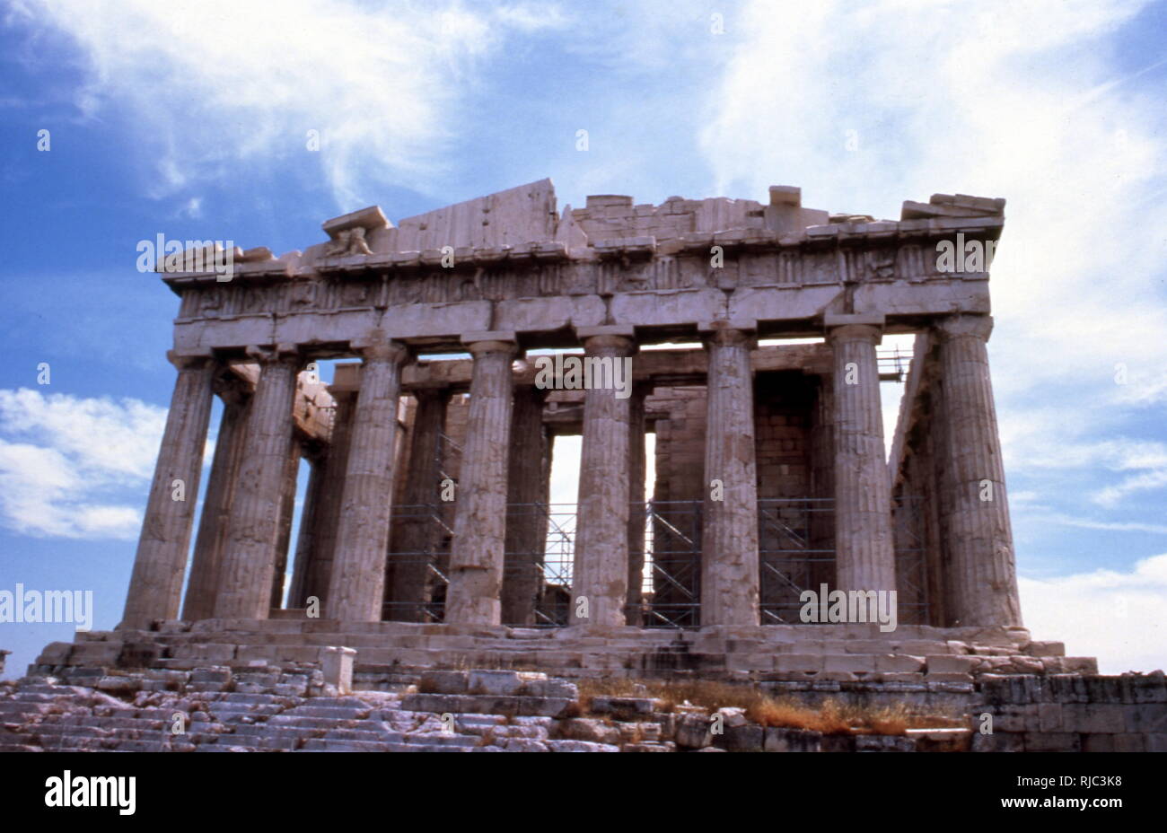 Greece parthenon 447 438 bc doric hi-res stock photography and images ...
