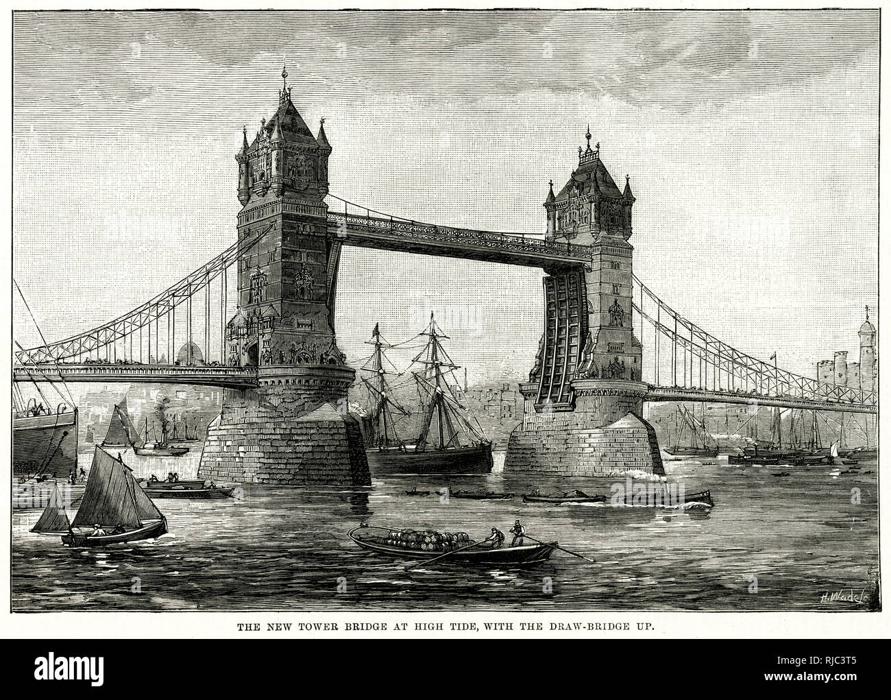 London 1887 Engraving High Resolution Stock Photography and Images - Alamy