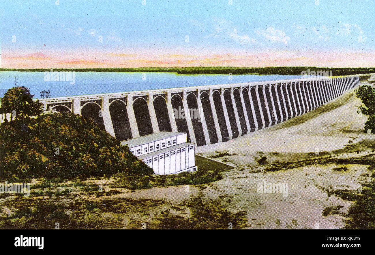 State of Oklahoma, USA - Grand River Dam and Lake Stock Photo - Alamy