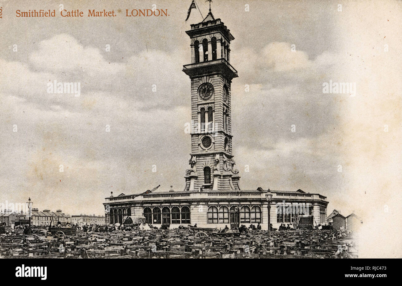 Clock tower caledonian market hi-res stock photography and images - Alamy
