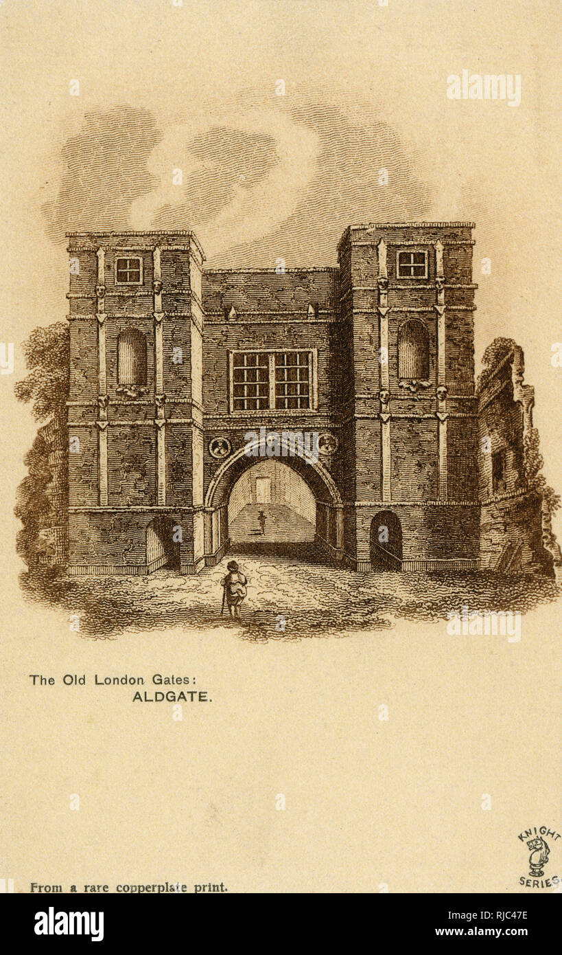 Aldgate london old hi-res stock photography and images - Alamy