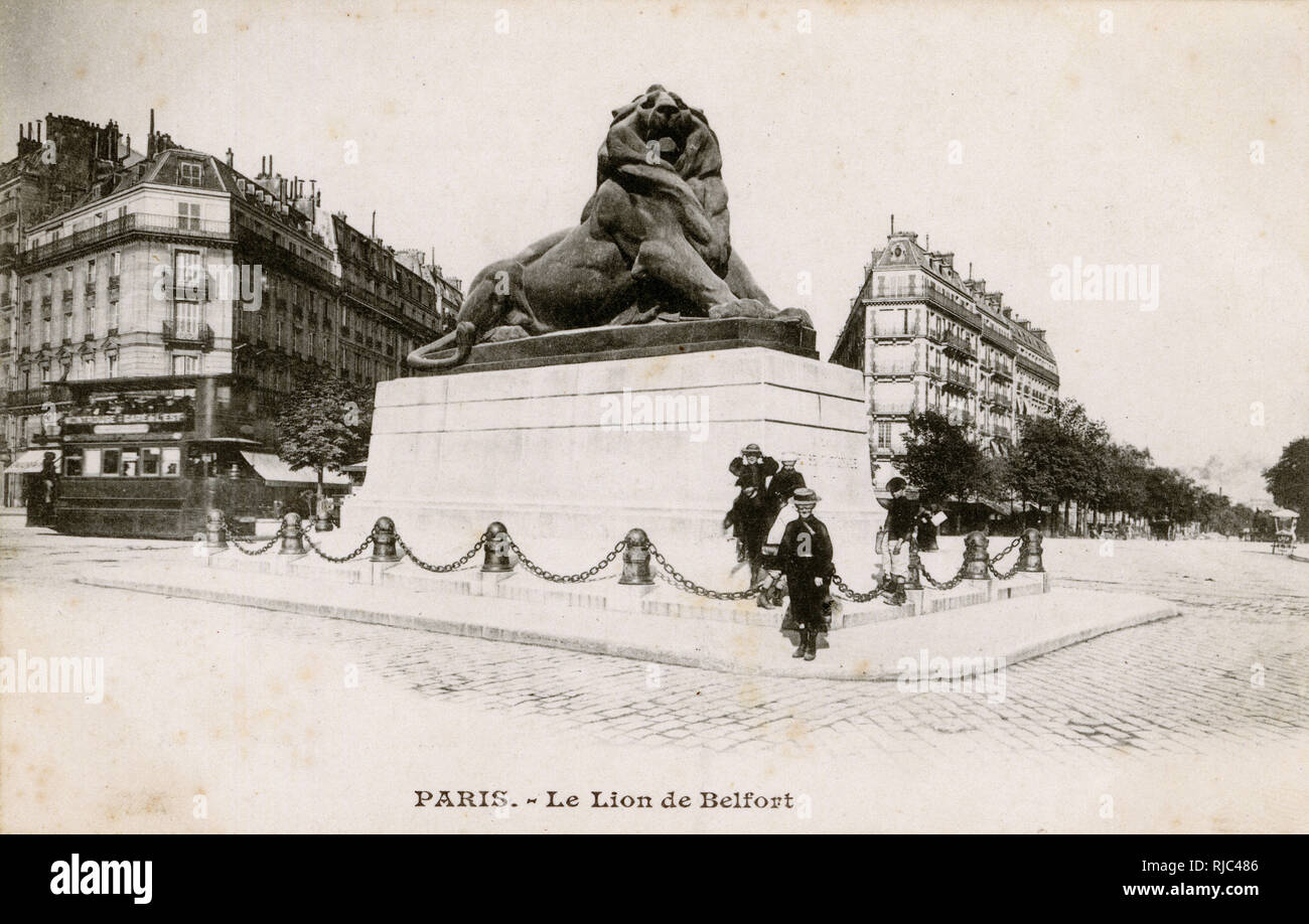 Lion Of Belfort Sculpture High Resolution Stock Photography and Images ...