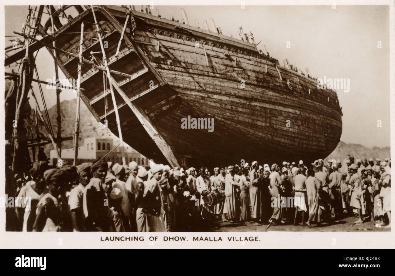 Yemen dhow hi-res stock photography and images - Alamy