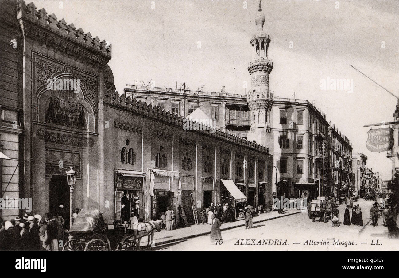 Alexandria, Egypt - Attarine Mosque. Built as a Church dedicated to ...