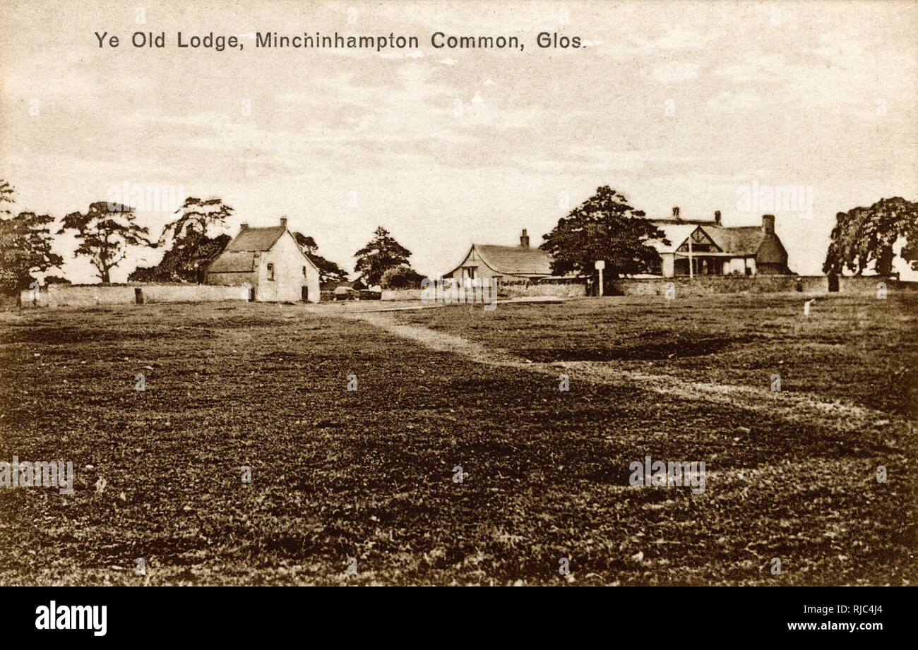 Minchinhampton Common Gloucestershire, England, Ye Old Lodge Stock ...