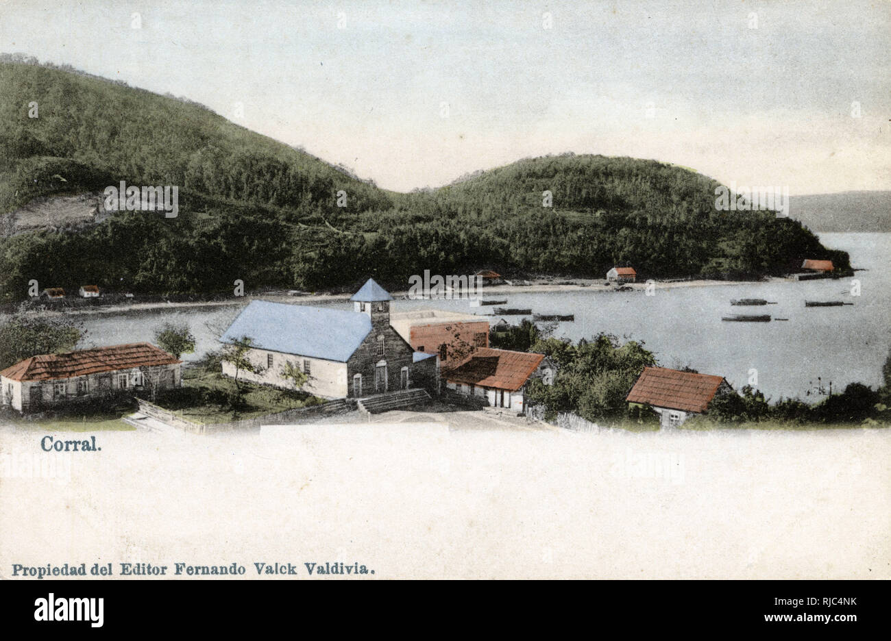 Corral - Chile Stock Photo - Alamy