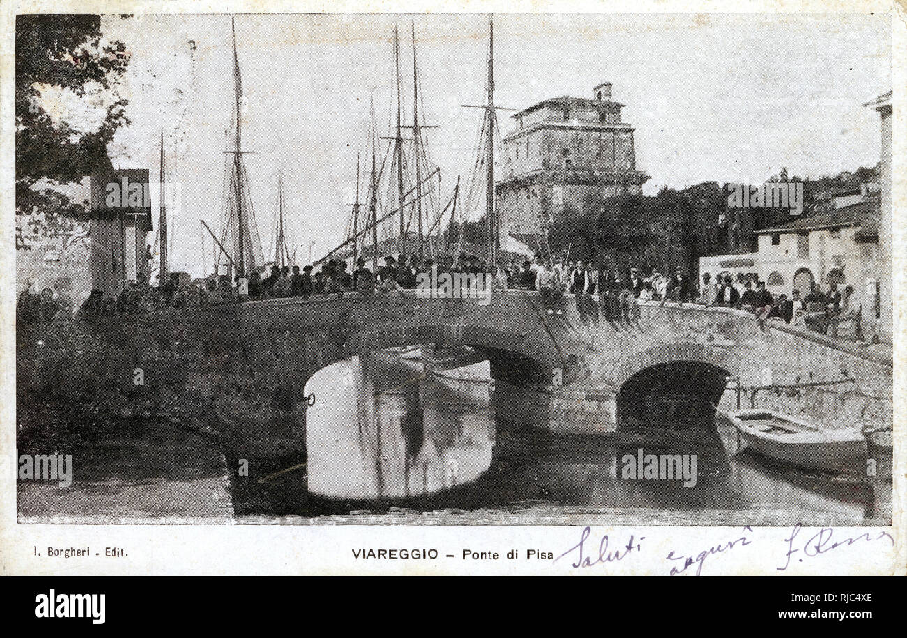 Viareggio, Italy - Ponte di Pisa (Pisa Bridge Stock Photo - Alamy