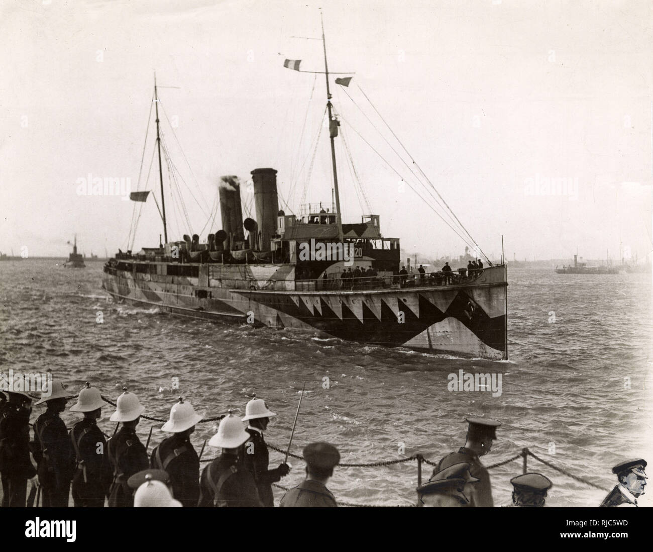 Haig and his victorious commanders arriving at Dover Stock Photo - Alamy