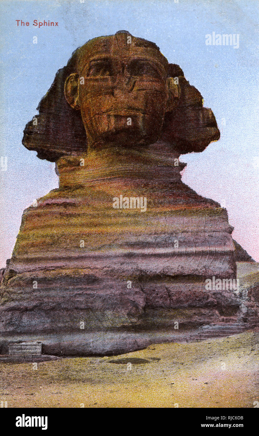 Ancient egyptian iconic carving sphinx hi-res stock photography and ...