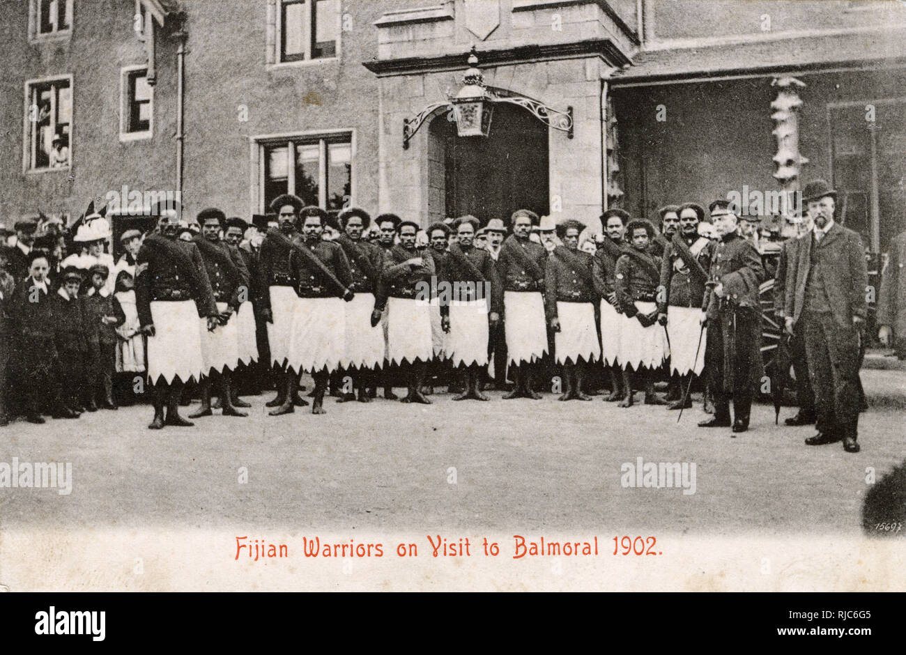 Fijian Warriors on a visit to Balmoral, Scotland Stock Photo - Alamy Fijian Warriors on a visit to Balmoral, Scotland Stock Photo - Alamy
