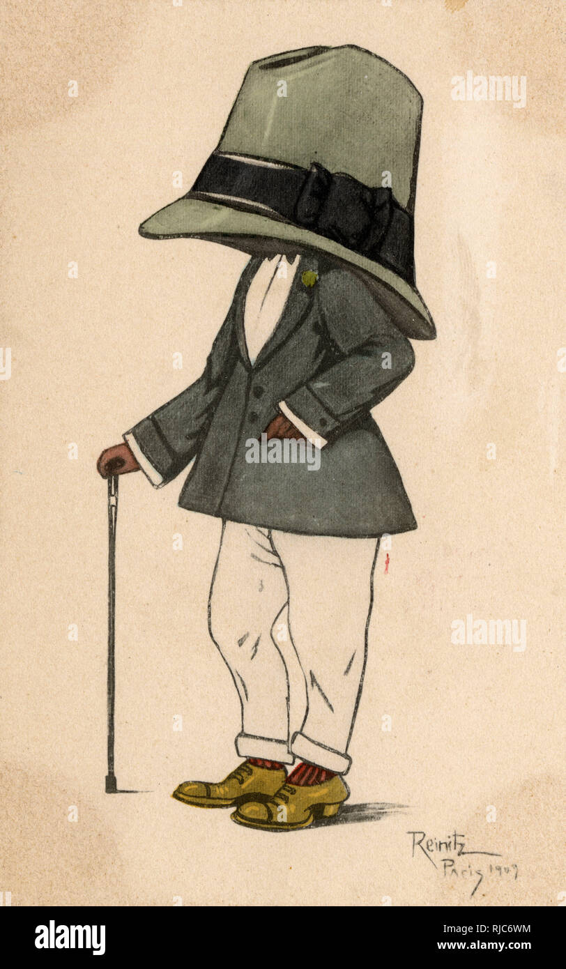 Edwardian hat hi-res stock photography and images - Alamy