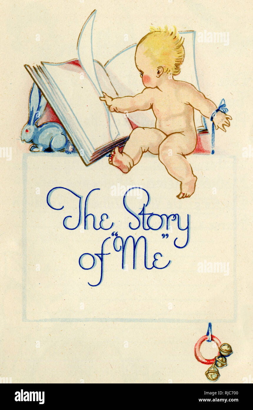 Title page design, The Story of Me Stock Photo - Alamy