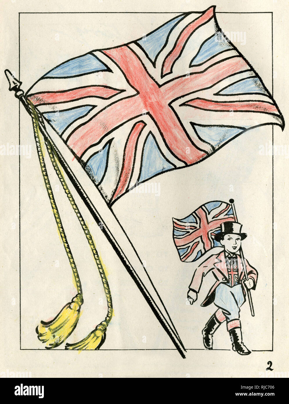 Colouring page, For Victory Paint Book, WW2 Stock Photo - Alamy