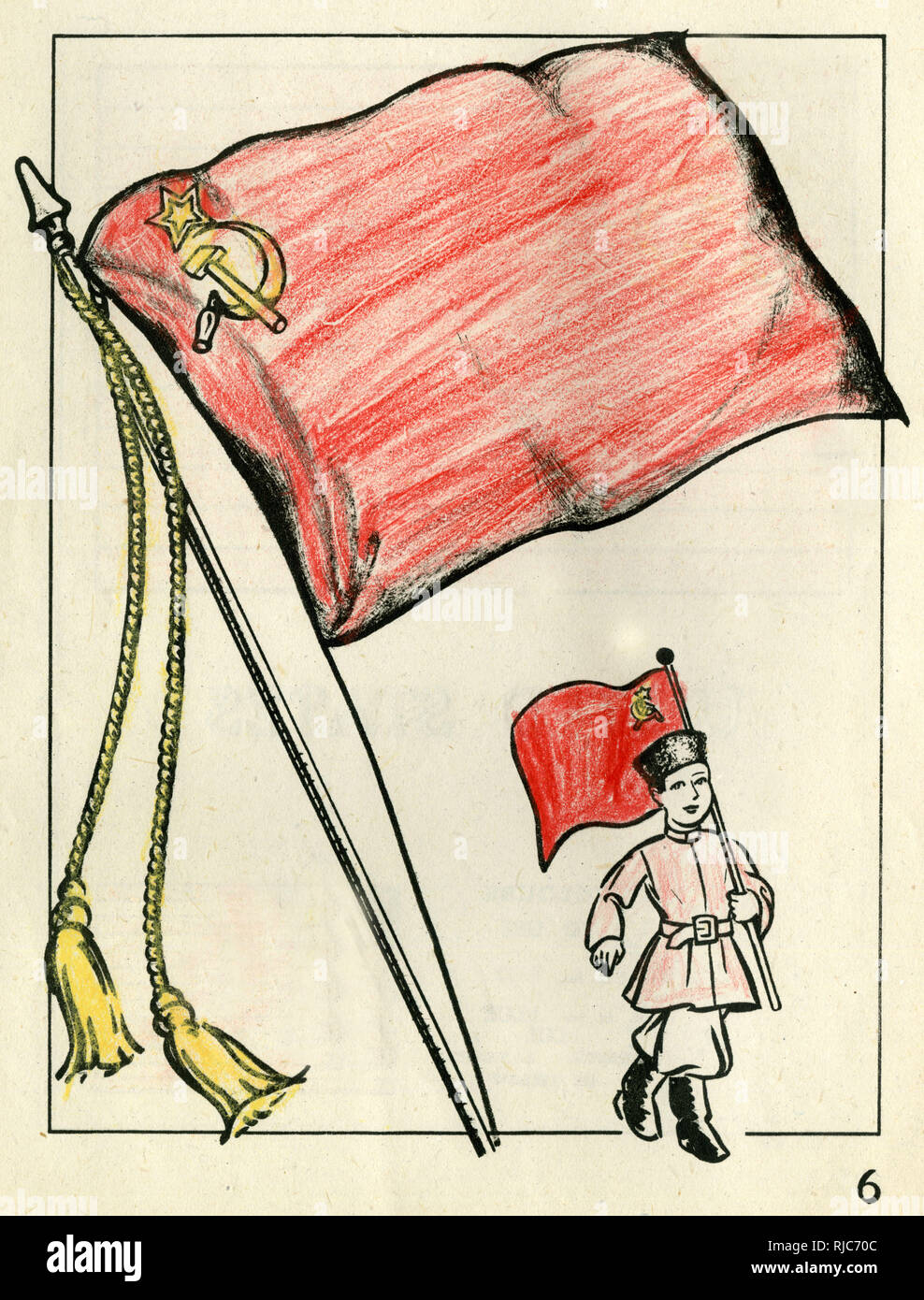 Colouring page, For Victory Paint Book, WW2 Stock Photo - Alamy