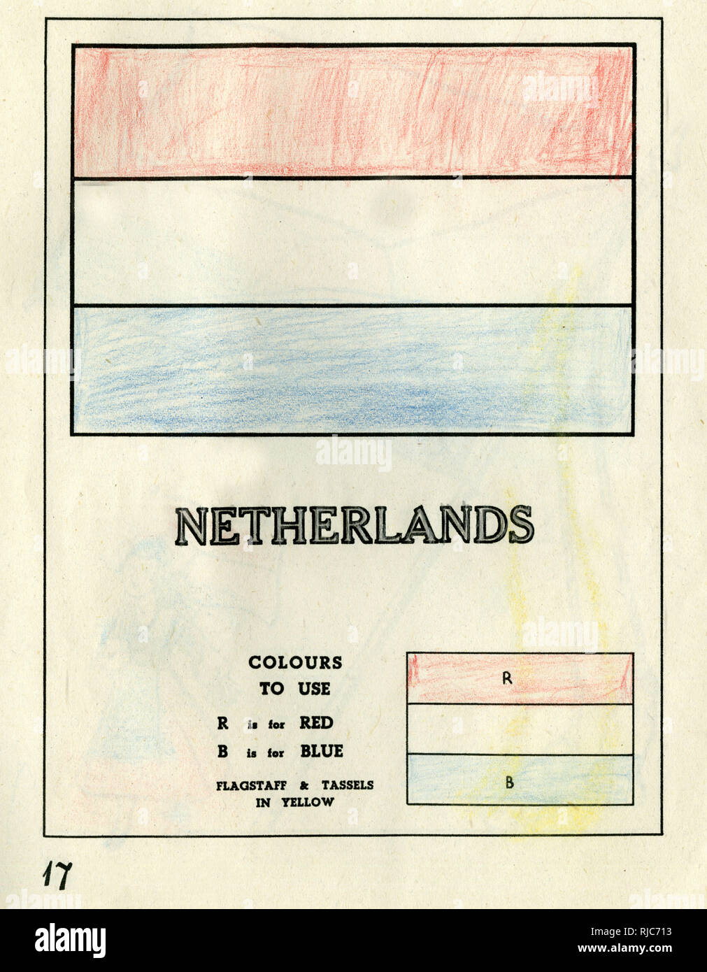 Colouring page, For Victory Paint Book, WW2 Stock Photo - Alamy