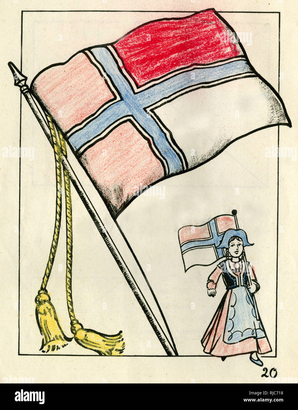 Colouring page, For Victory Paint Book, WW2 Stock Photo - Alamy