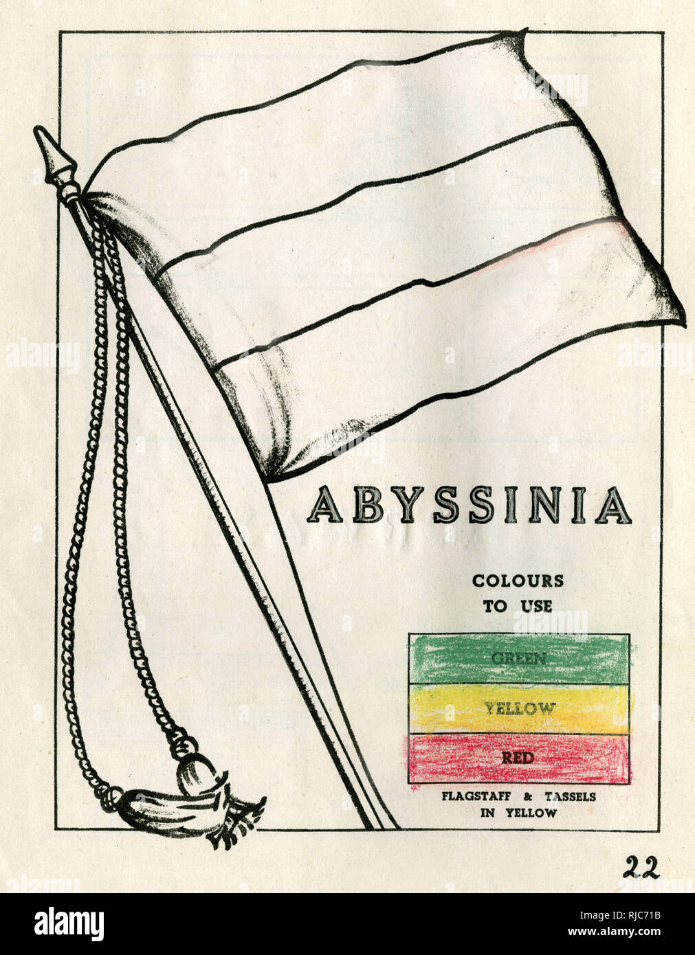 Colouring page, For Victory Paint Book, WW2 Stock Photo - Alamy