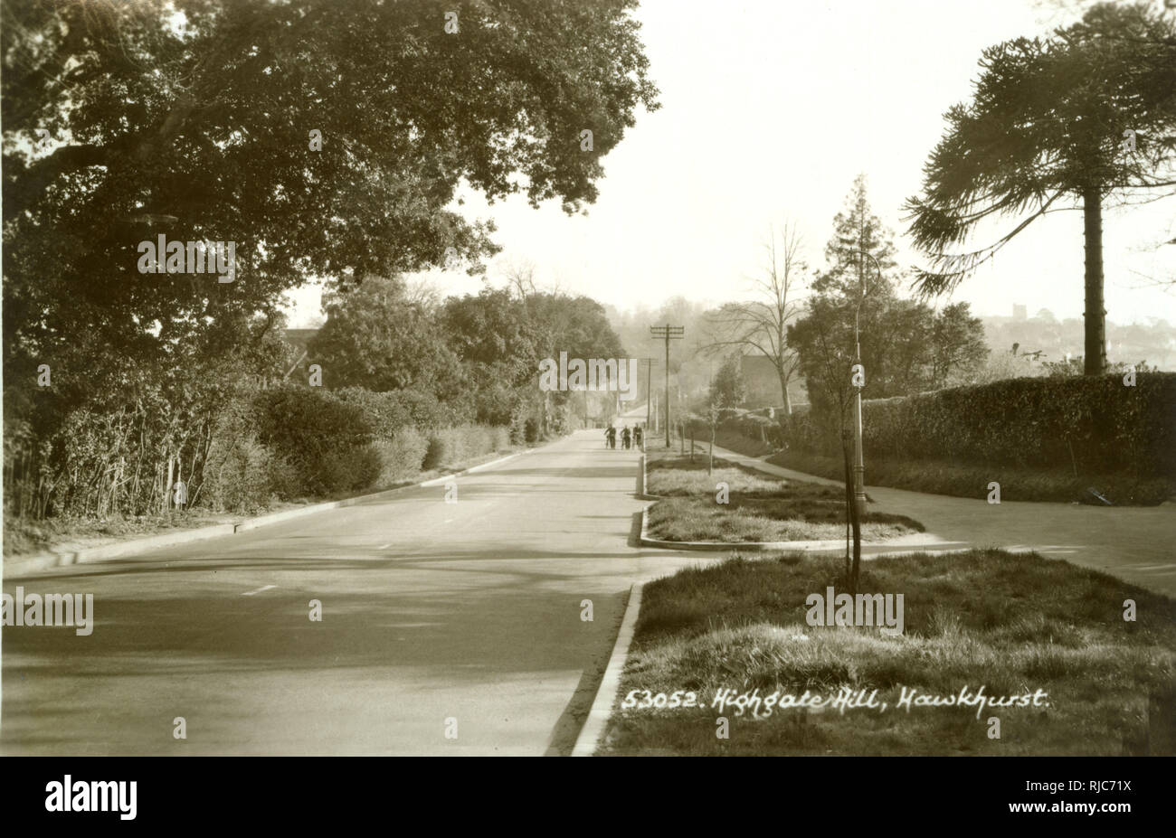 Highgate Hill, Hawkhurst, Kent Stock Photo - Alamy