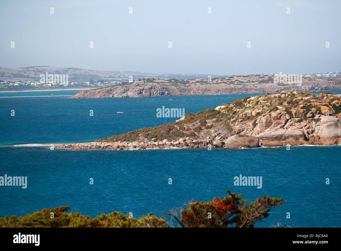 Victor Harbor panorama, South Australia Stock Photo - Alamy