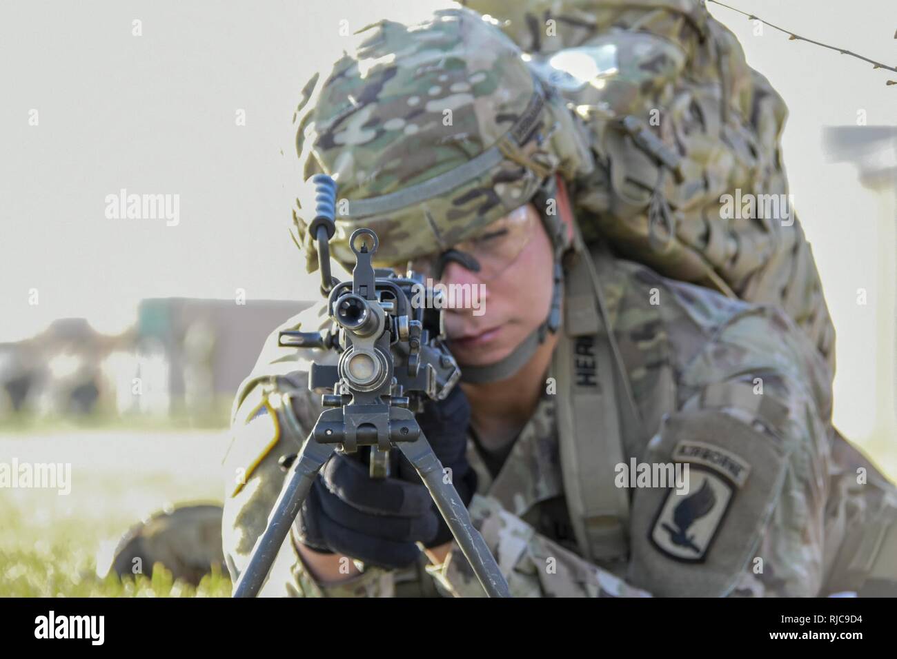 The Water Purification Platoon from the Brigade Support Battalion ...