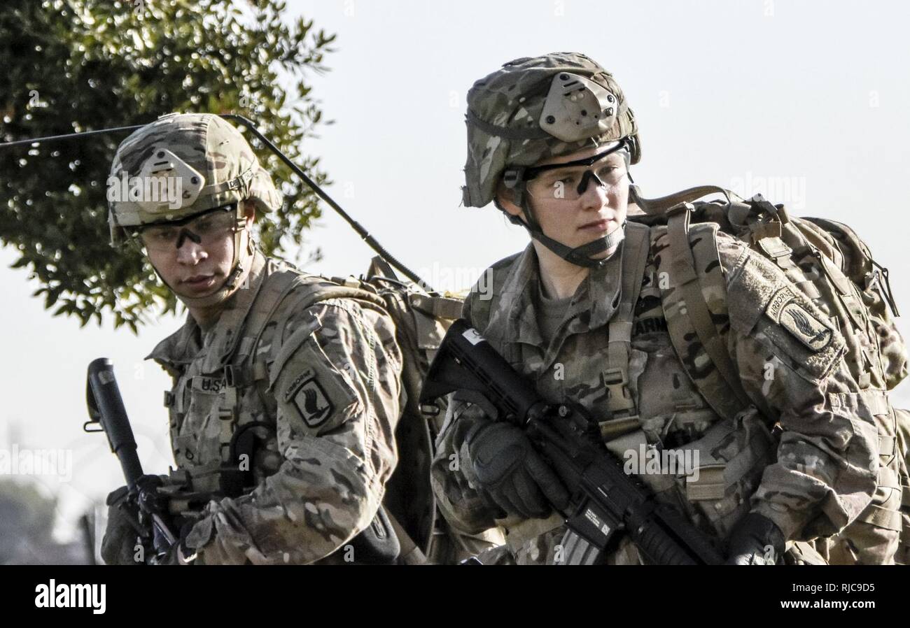 The Water Purification Platoon from the Brigade Support Battalion ...