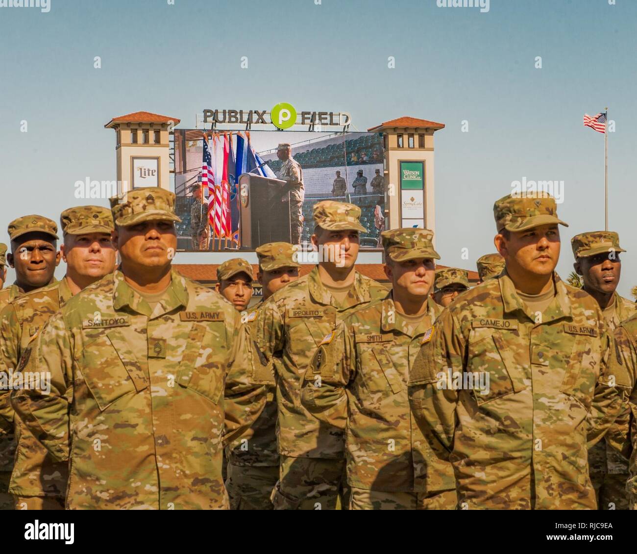 Soldiers of the 164th Air Defense Artillery Brigade’s 3rd Battalion ...